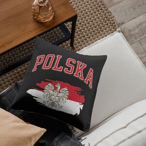Poland Flag Pillow - Etsy