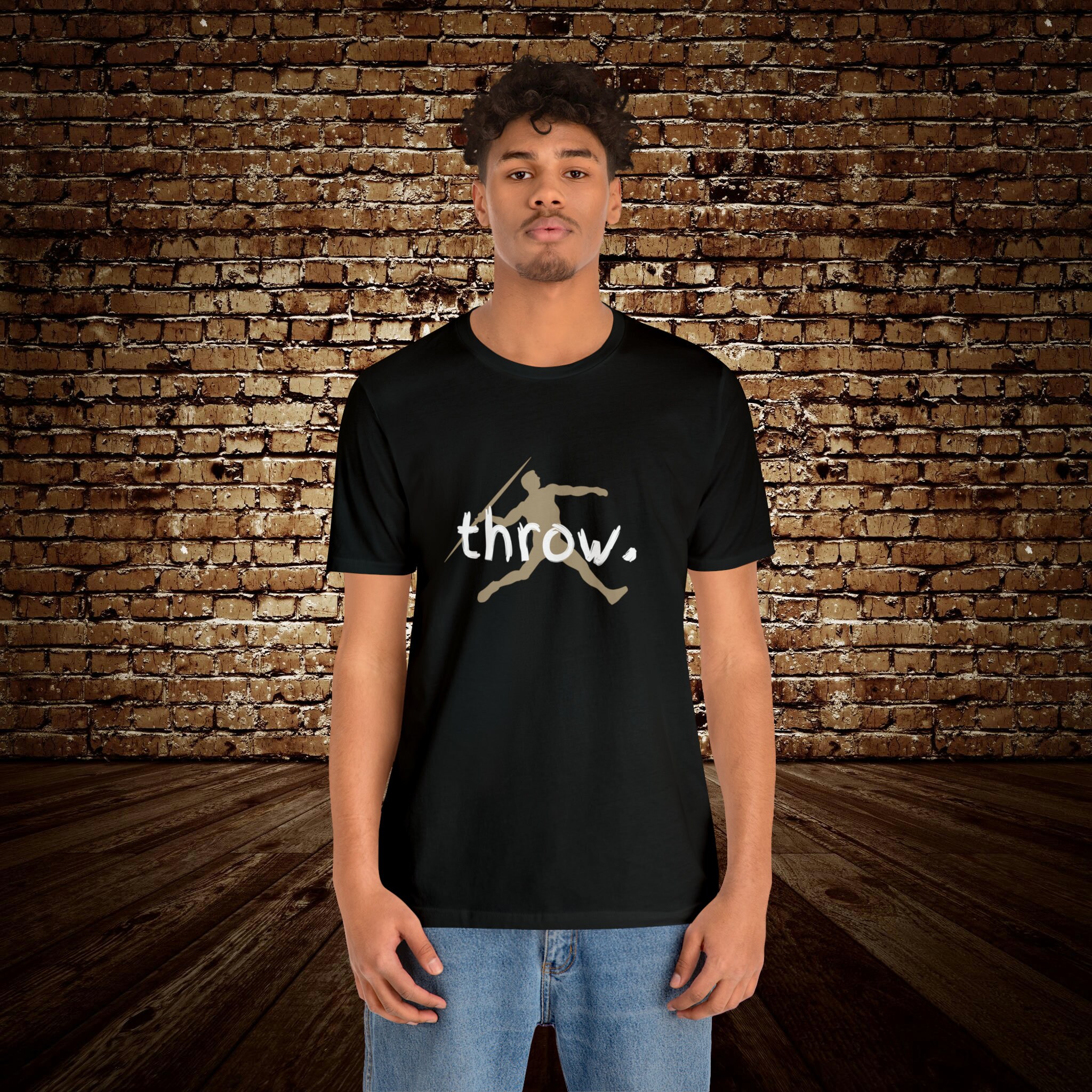 Distressed Javelin Thrower Shirt Track and Field Javelin Tee Shirt ...