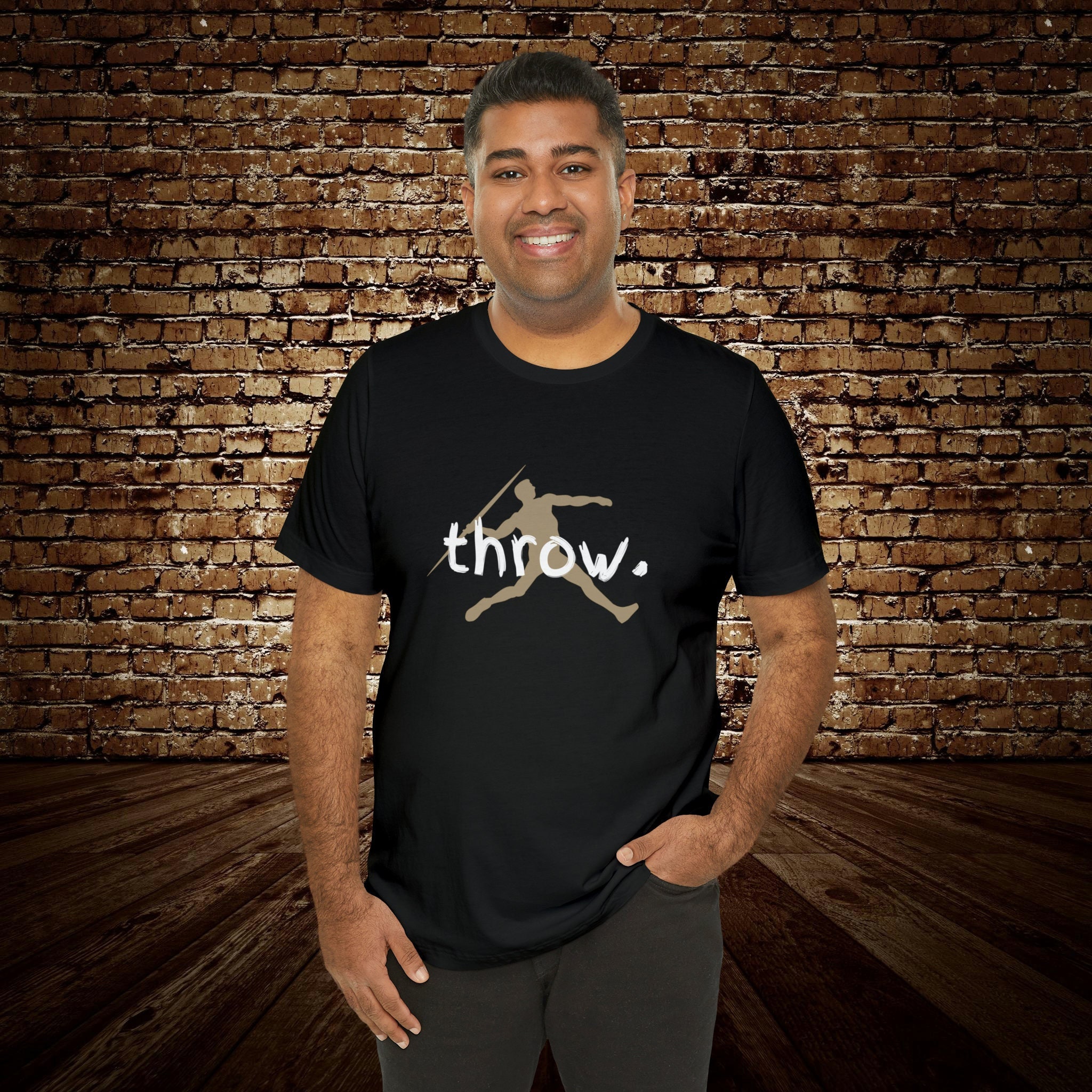 Distressed Javelin Thrower Shirt Track and Field Javelin Tee Shirt ...