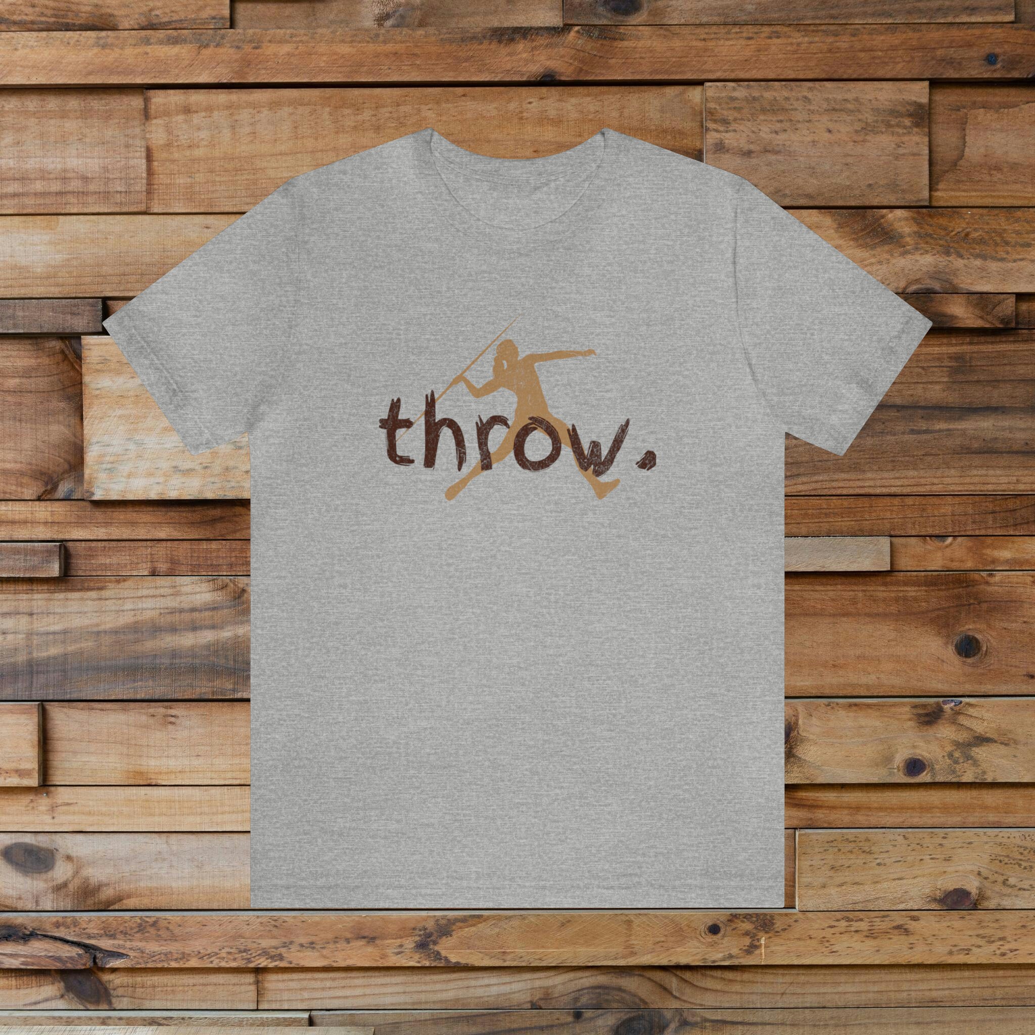 Distressed Javelin Thrower Shirt Track and Field Javelin Tee Shirt ...