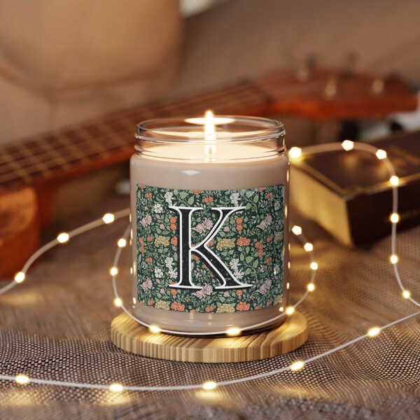 Monogram Candle - Etsy