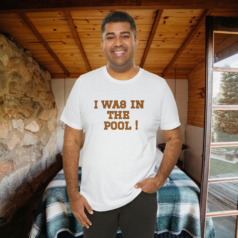 Seinfeld Fan Shirt I Was in the Pool Seinfeld T-shirt - Etsy