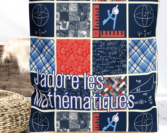 Math Teacher Tote Bag Featuring Mathematical Formulas and Charts ...