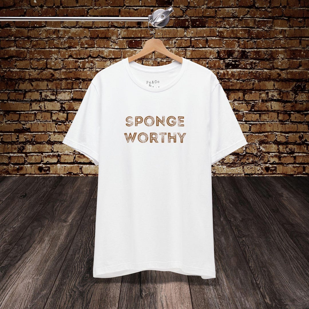 Sponge Worthy Seinfeld Fan Tee Shirt | Funny Vintage Tee Shirt ...