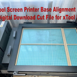 Xtool Screen Printer Base Alignment Tool, Xtool D1 Cut Files Included ...