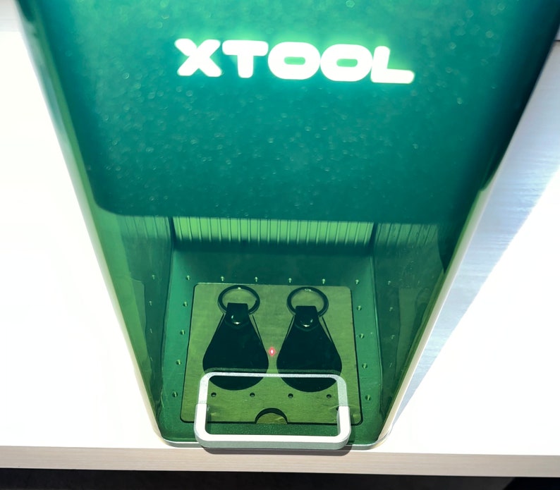 Xtool F1 Base Insert, Key Chain Jig Template, F1 & D1 Cut Files ...