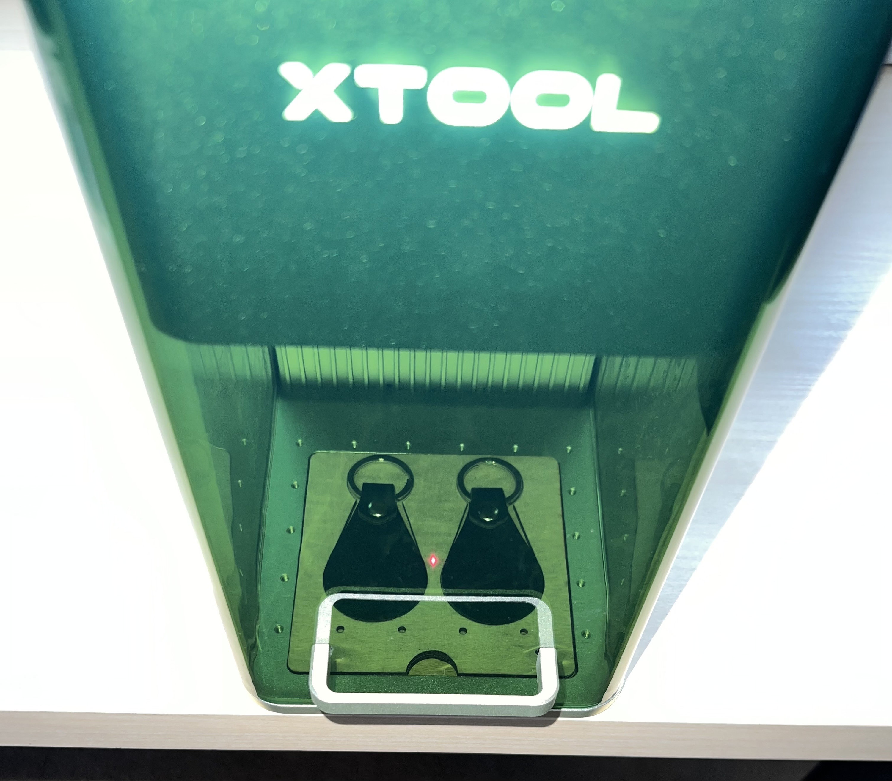 Xtool F1 Base Insert, Key Chain Jig Template, F1 & D1 Cut Files ...