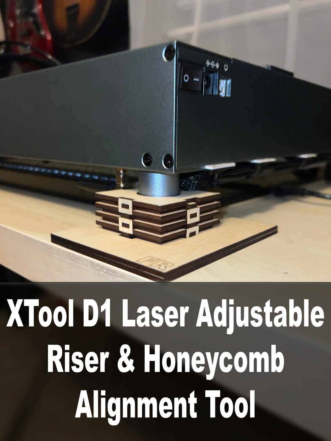 Xtool Honeycomb Alignment Feet & Adjustable Laser Riser for D1| Digital ...