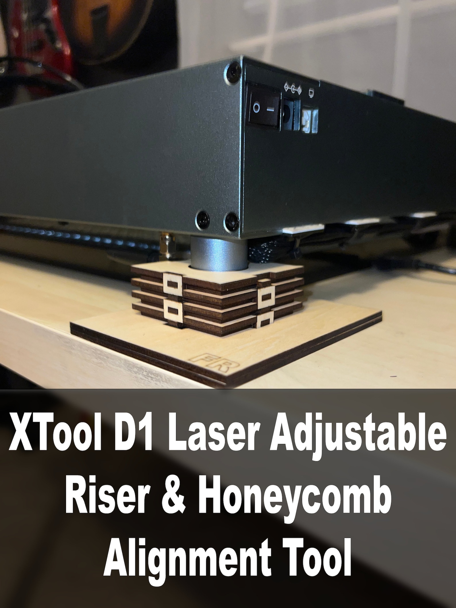 Xtool Honeycomb Alignment Feet & Adjustable Laser Riser for D1| Digital ...