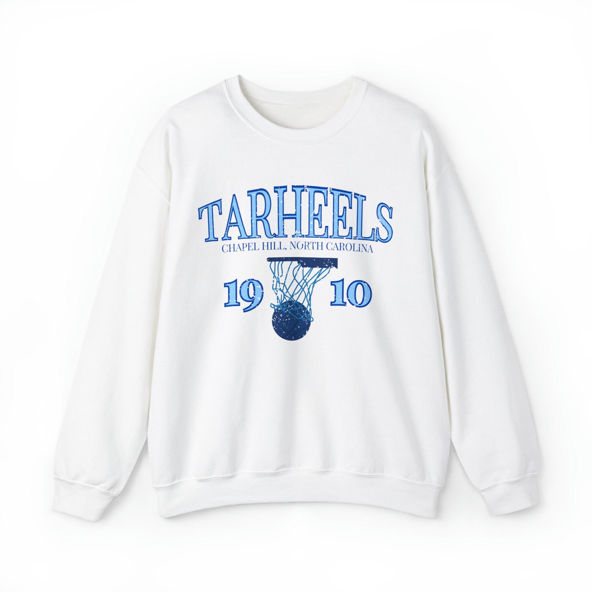 Vintage Inspired Tar Heels Basketball Inaugural Season Year Crewneck - Etsy