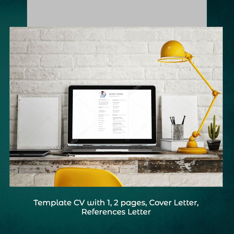 Resume Template Template CV With Different Format 1 Page or 2 Pages ...