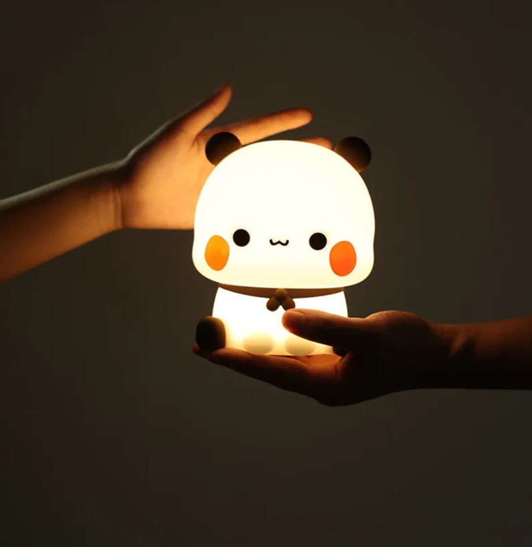Custom Kawaii Squishy Panda Bear Desk / Night Light - Etsy