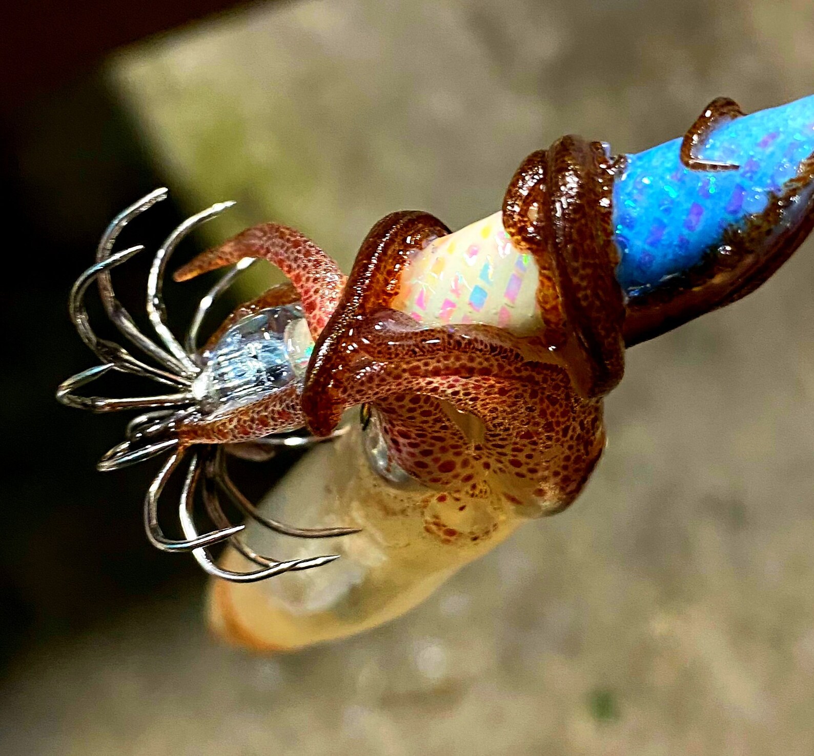 Squid Jig 1/2 Oz Weighted Jigs Handmade 30mm Wide Hook - Etsy