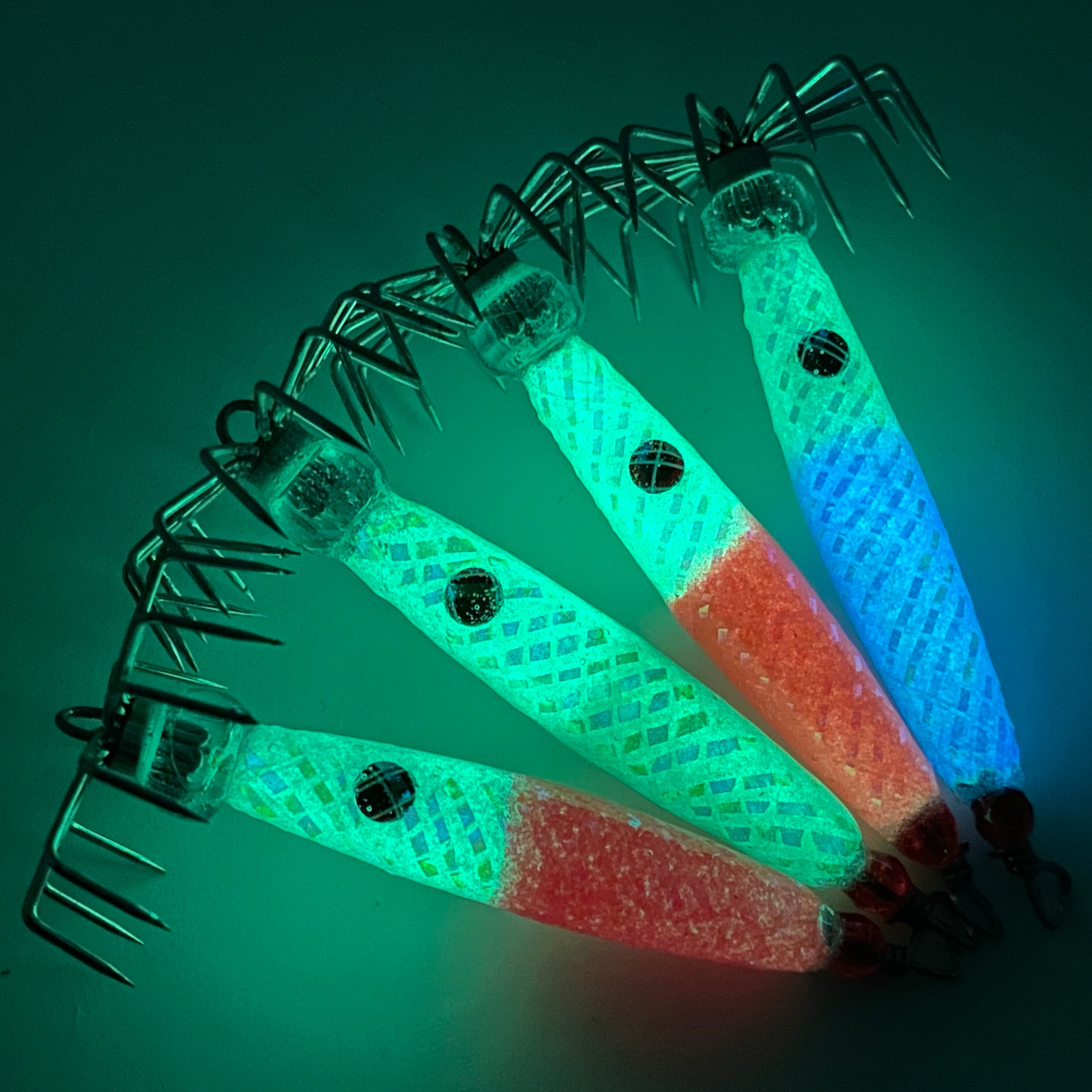 Squid Jig 1/2 Oz Weighted Jigs Handmade 30mm Wide Hook - Etsy