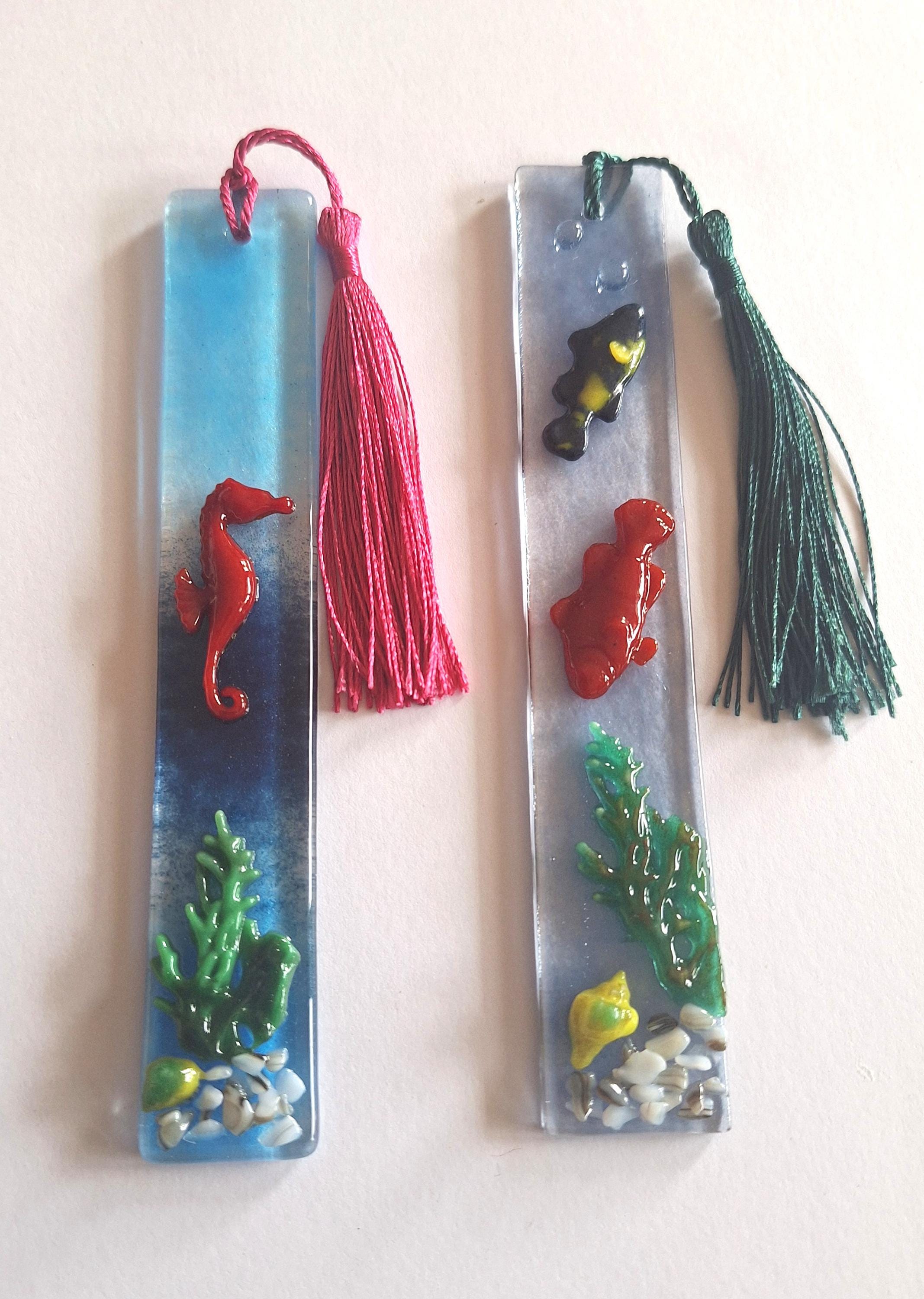 Fused Glass Bookmarks - Etsy