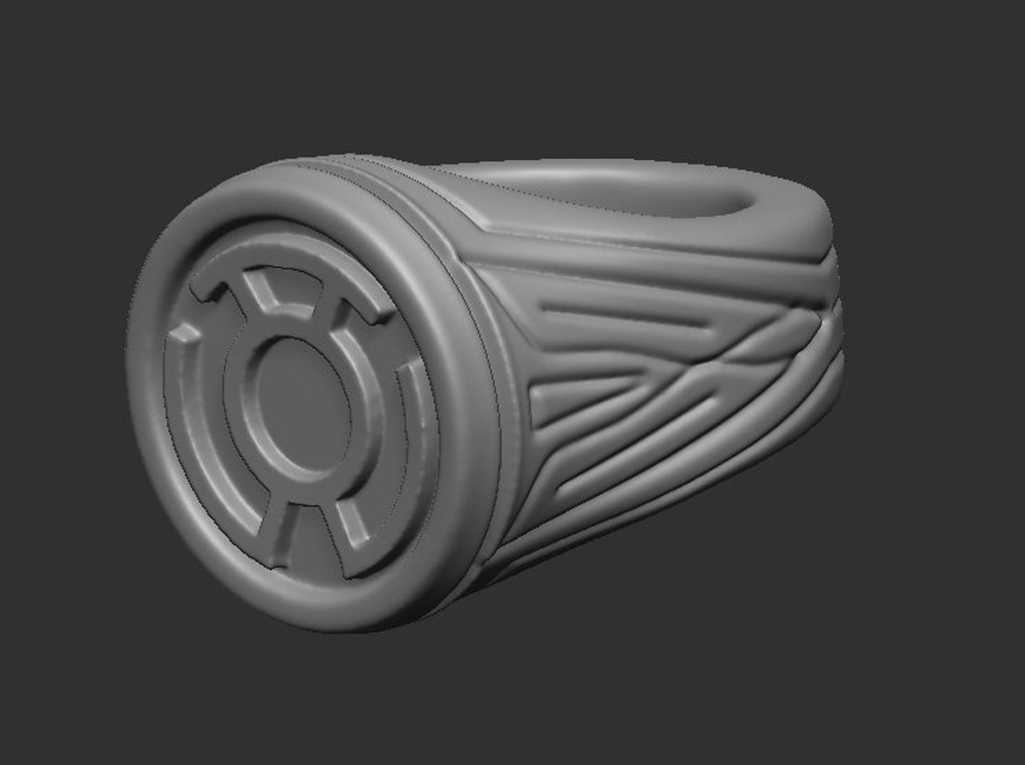Sinestro Corps/yellow Lantern Corps Power Ring - Etsy