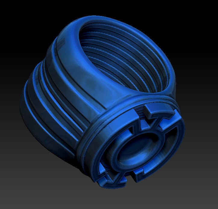 Blue Lantern Corps Power Ring - Etsy