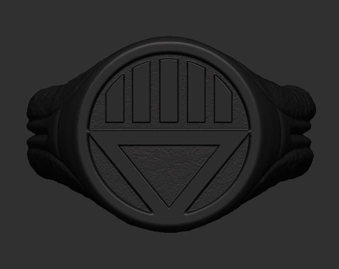 3D Printed Ultraviolet Lantern Ring - Etsy Canada