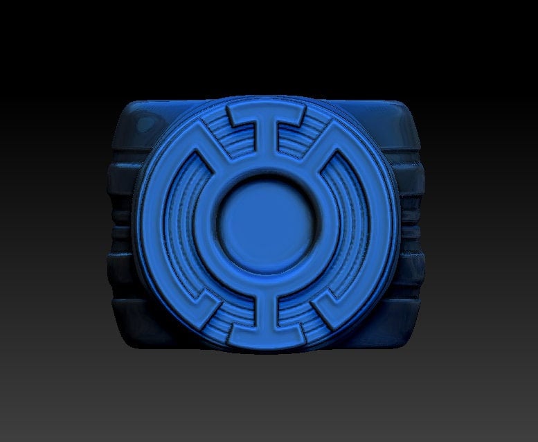 Blue Lantern Corps Power Ring - Etsy