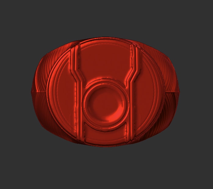 Red Lantern Corps Power Ring - Etsy