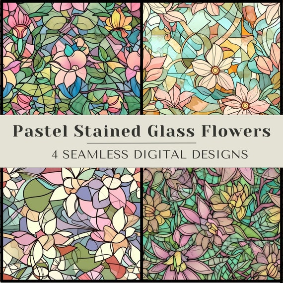 Stained Glass Background Pattern