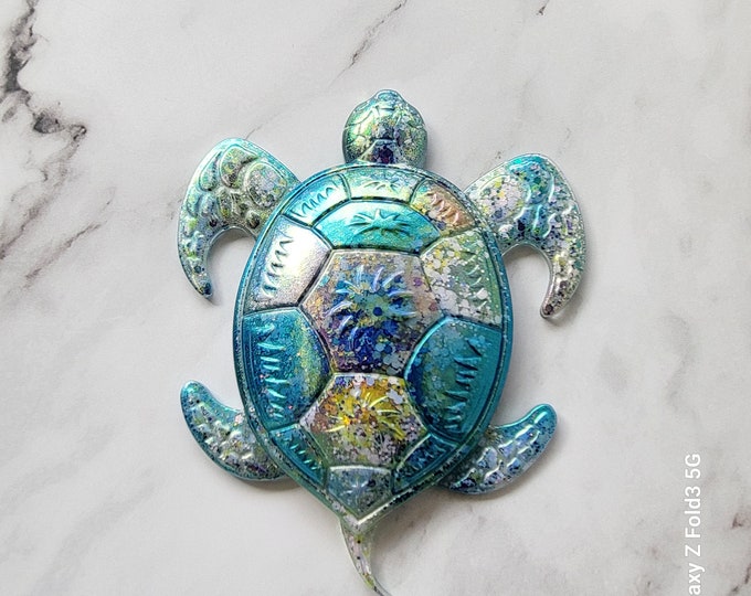 Epoxy Resin Sea Turtle - Etsy