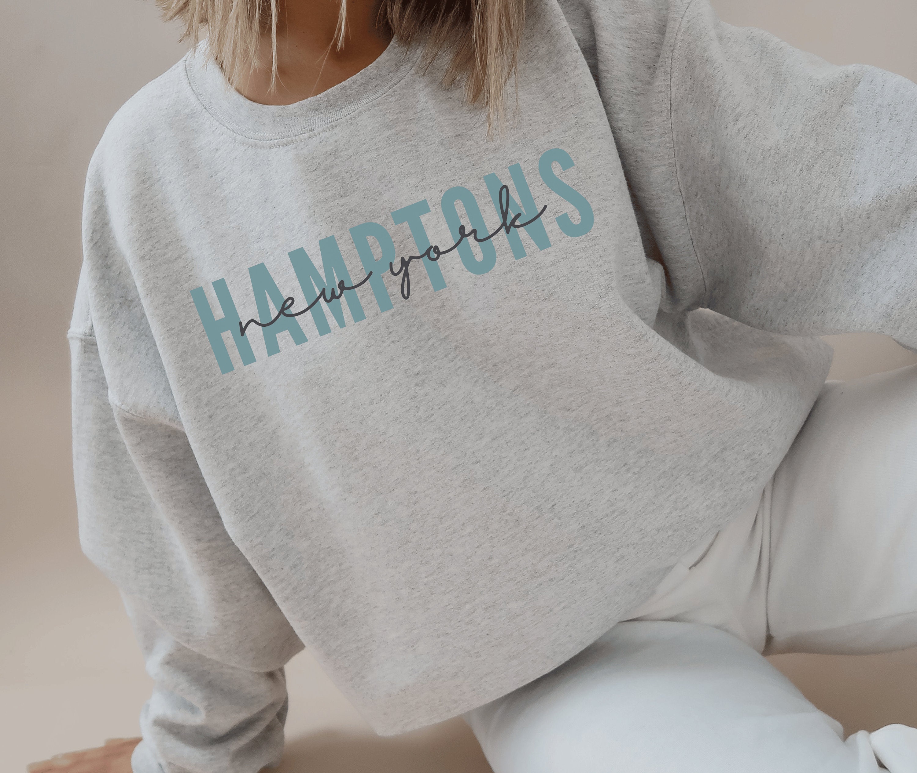 Hamptons Sweatshirt, Hamptons Sweatshirt, New York Sweatshirt, New York ...