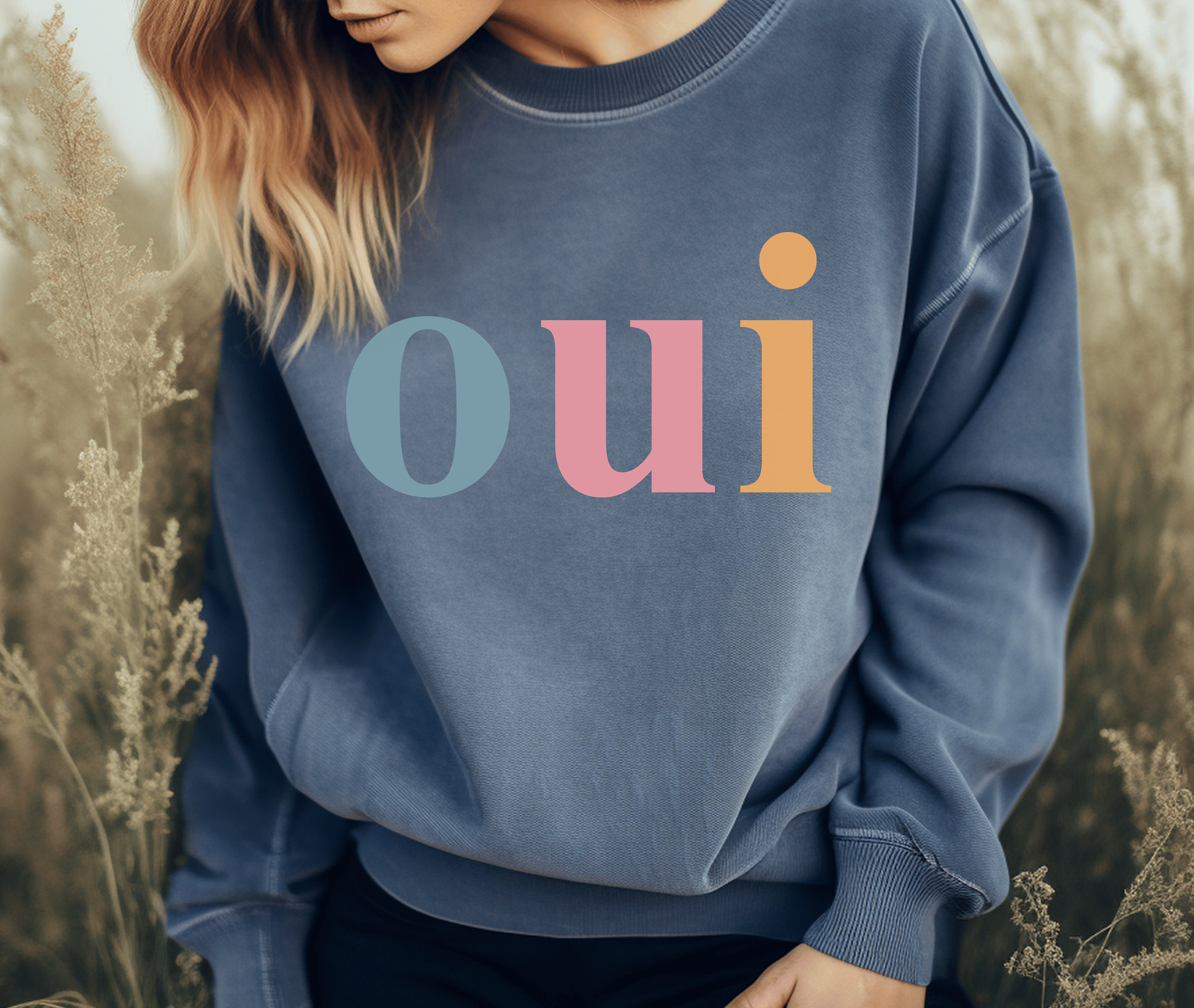 Oui Sweatshirt, Oui Shirt, Boho Sweatshirt, Boho Shirt, French Shirt ...