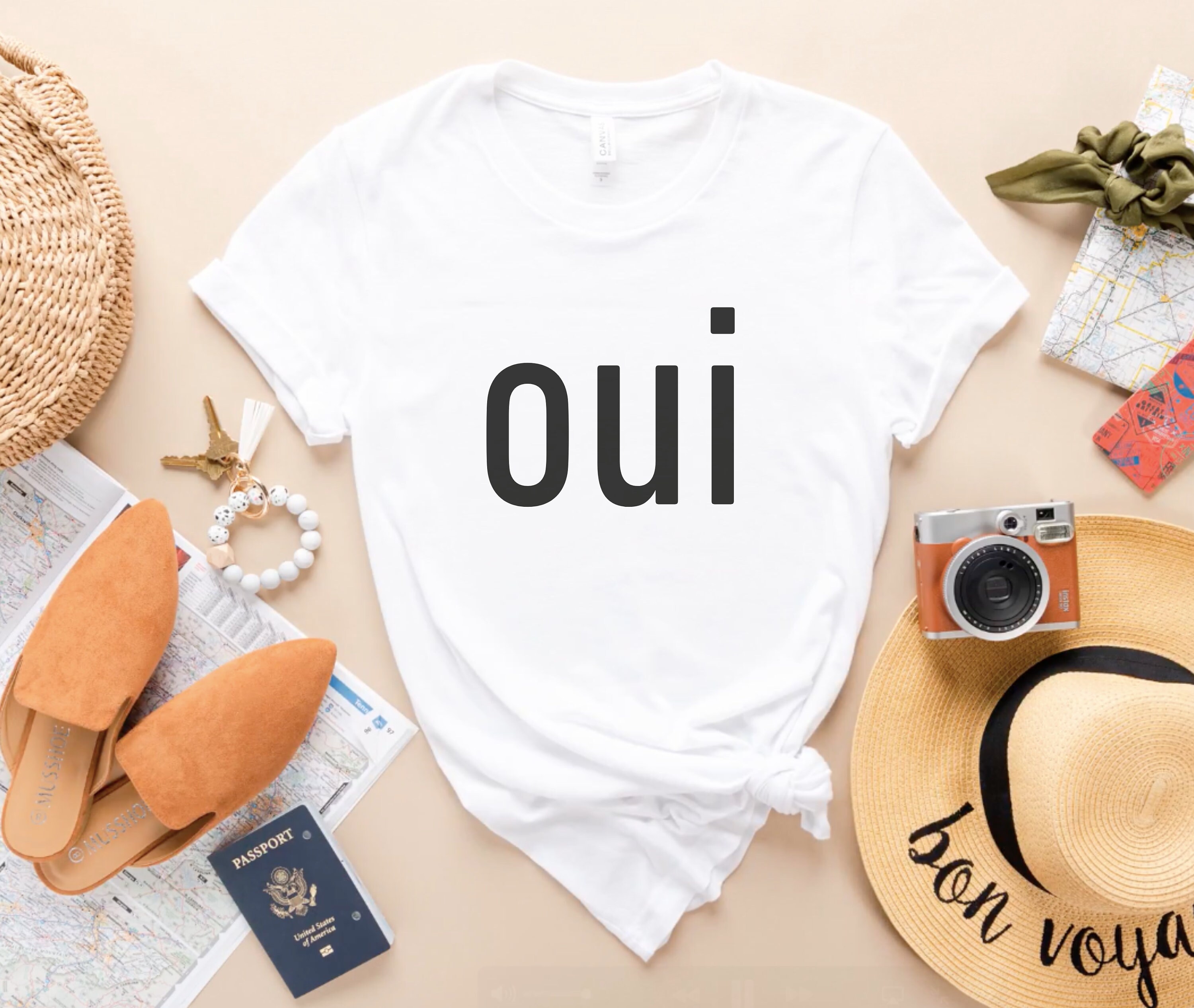 Oui T-shirt, Oui Tee, Oui Shirt, French Shirt, Paris Shirt, Paris ...