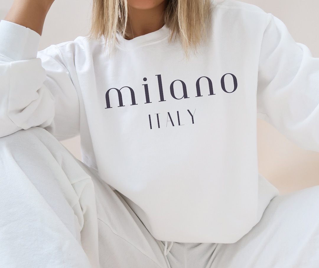Milano Italy Sweatshirt, Milano Sweatshirt, Milano Sweater, Milano ...