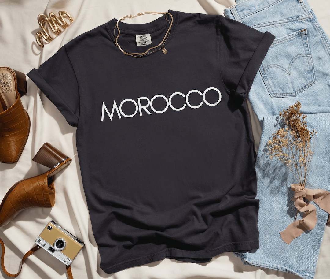 Morocco T-shirt, Morocco Shirt, Cute Morocco Shirt, Morocco Vacation ...