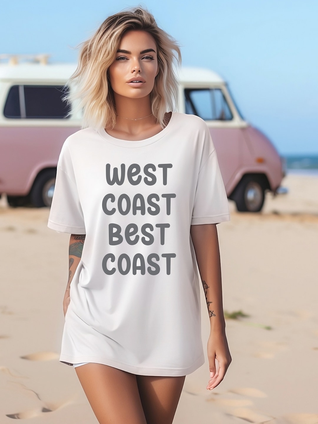 West Coast Best Coast Shirt, West Coast Shirt, Summer Shirt, Statement ...