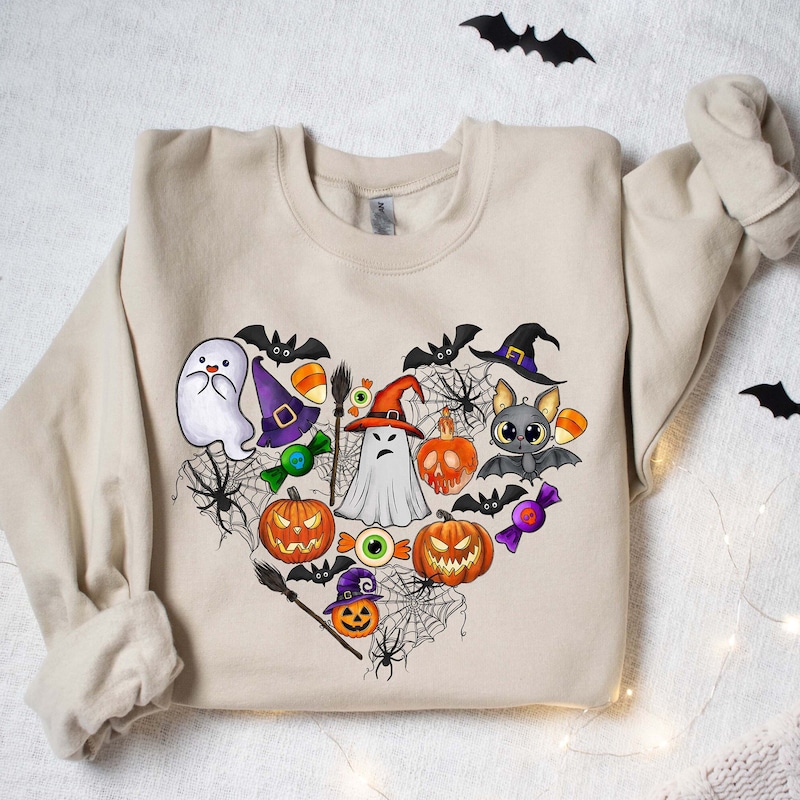 Halloween Sweatshirt - Etsy