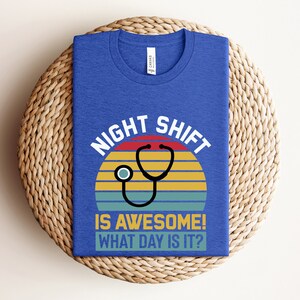 Night Shift Squad Shirt ,night Shift Shirt,night Shift Nurse,er Nurse ...
