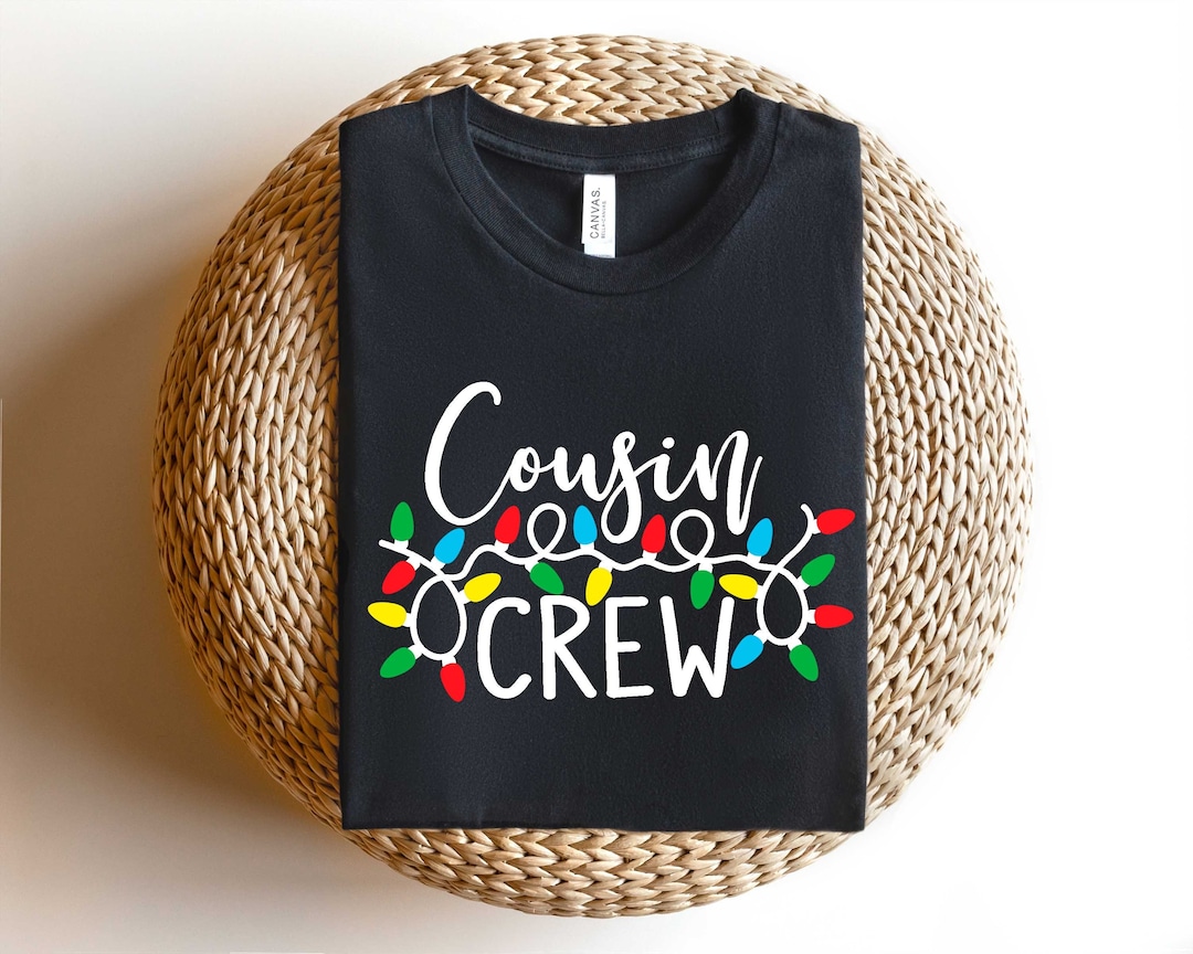 Cousin Crew Shirt, Cousin Crew Party Shirt, Matching Cousin Shirt, Christmas Cousin Shirt, Gift ...