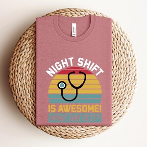 Night Shift Squad Shirt ,night Shift Shirt,night Shift Nurse,er Nurse ...