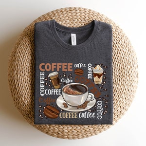 Coffee Lover Shirt, Retro Coffee Shirt, Funny Coffee Shirt, Coffee ...