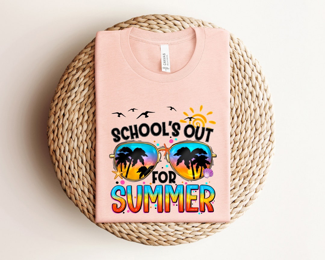Schools Out for Summer Shirt, Happy Last Day of School Shirt, Summer ...