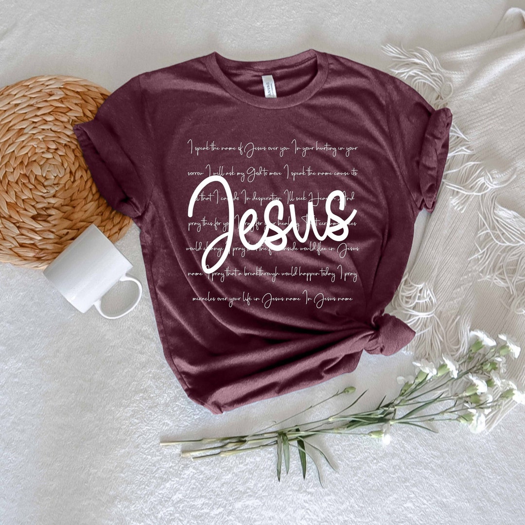 Jesus Shirt, Jesus Gift, Religious Shirt, Religious Gift, Christian ...