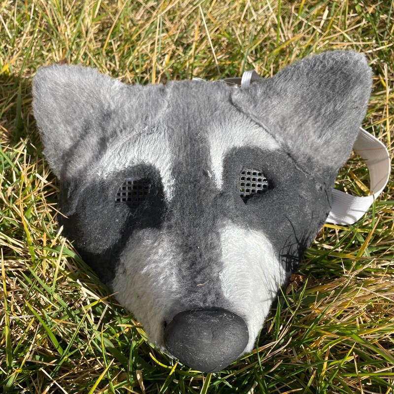 Therian Raccoon Mask - Etsy