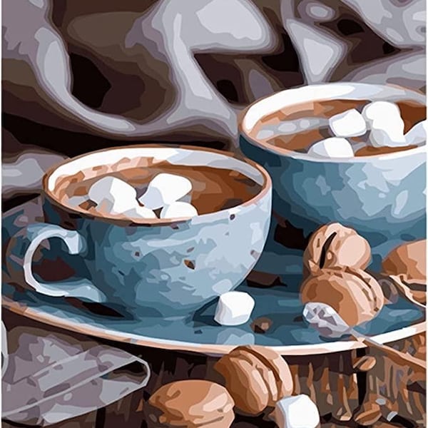 Coffee Paint by Numbers - Etsy