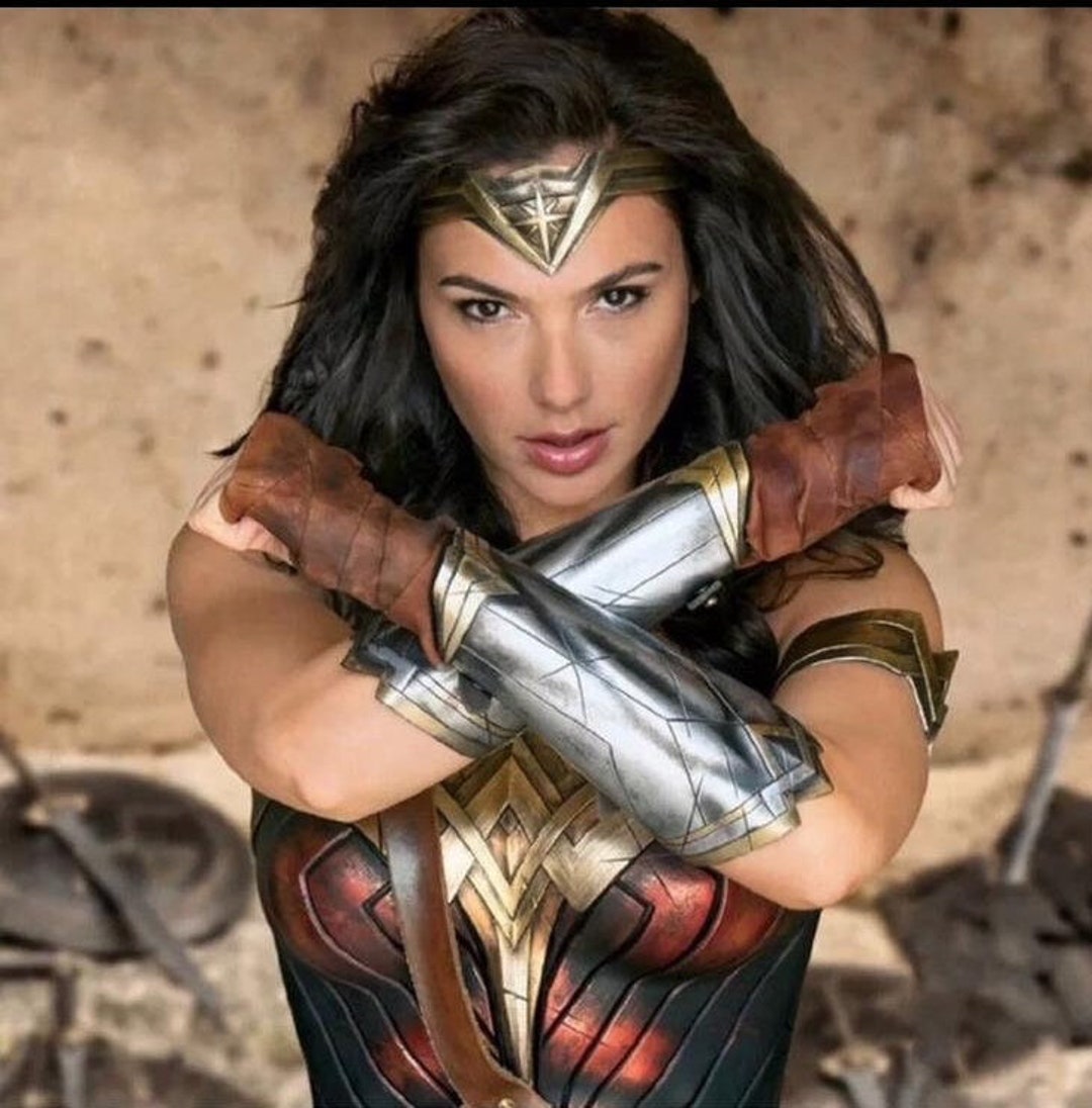 Paint by Numbers // Girl Gal Gadot Painting by Numbers Kit for Adults ...