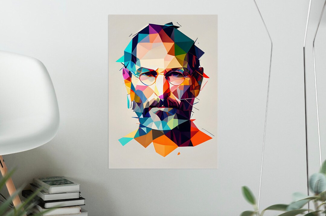 Steve Jobs Portrait - Etsy