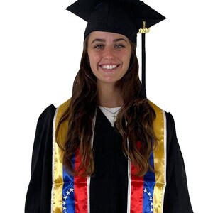 Venezuela Graduation Stole | Venezuelan American Graduación Estola ...