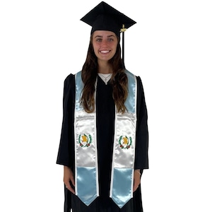 Guatemala Graduation Stole | Guatemala American University Graduation ...