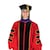 Red Doctoral Gown and Tam Deluxe Graduation Set | Graduate Attire for ...