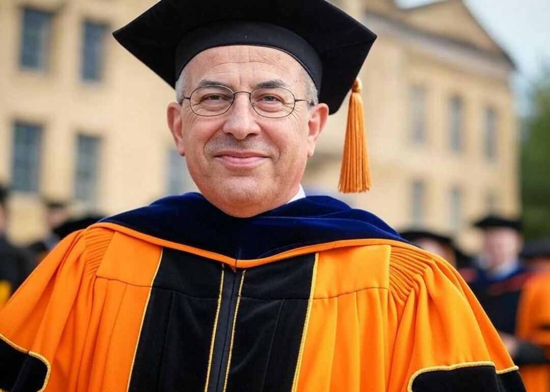 Orange Doctoral Graduation Gown Hood & Tam Set - Etsy