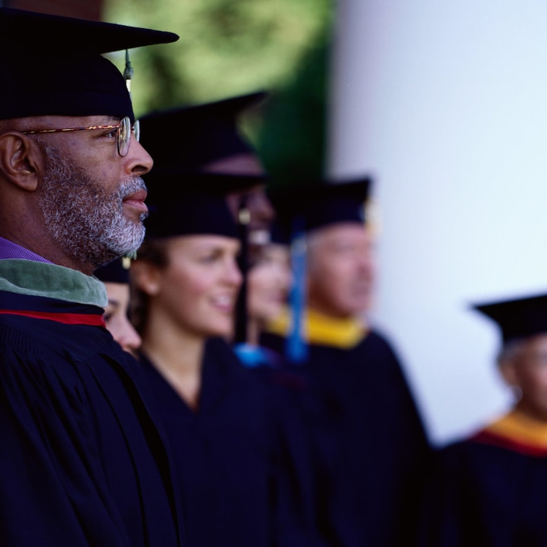Orange Doctoral Gown and Tam Deluxe Graduation Set | Phd Graduate ...