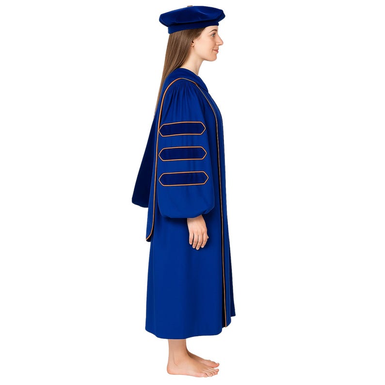 University of Florida Doctoral Regalia Replica | Graduation Gown, Hood ...