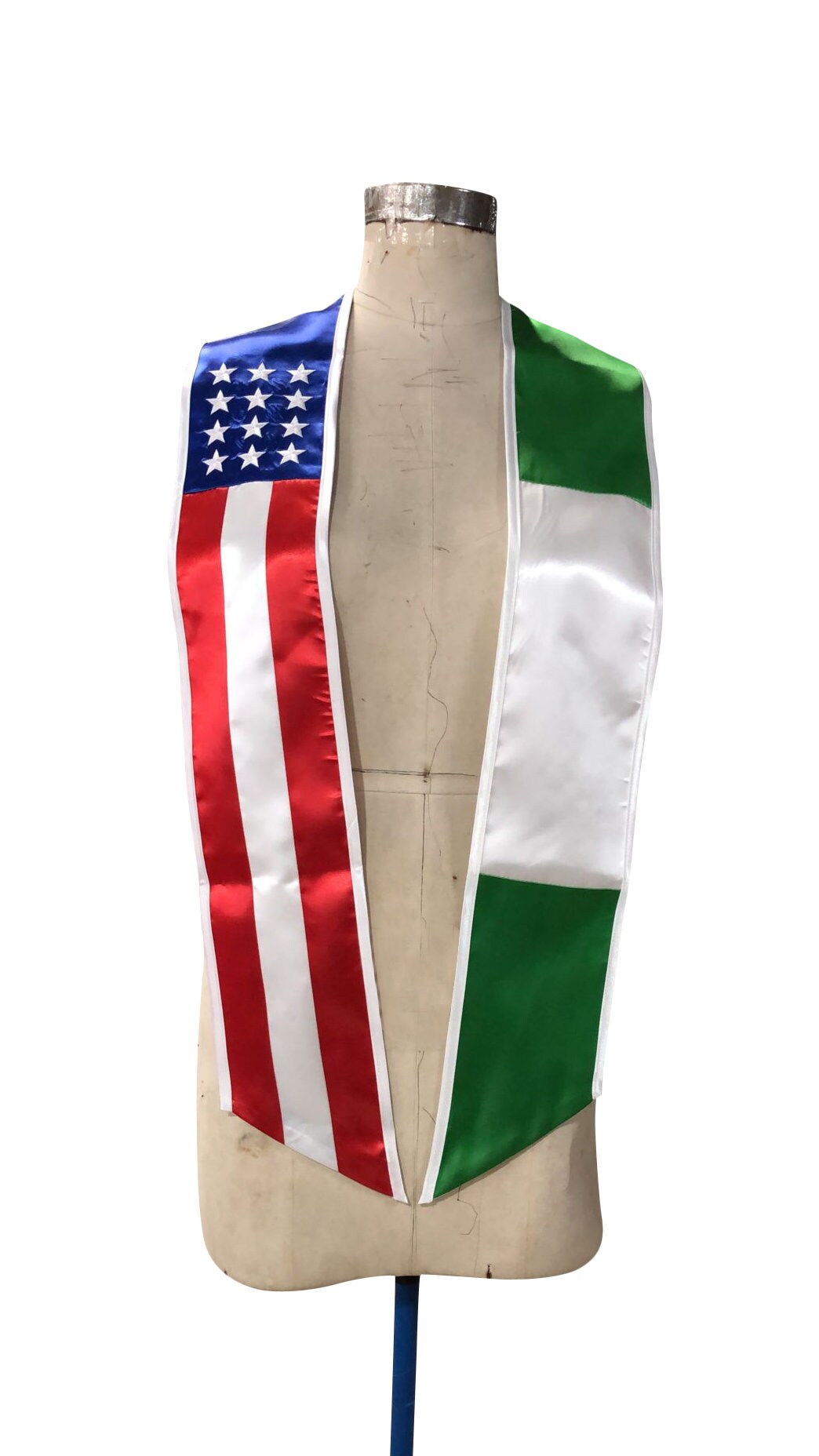 Nigeria Graduation Stole Nigerian American University Graduation Sash ...